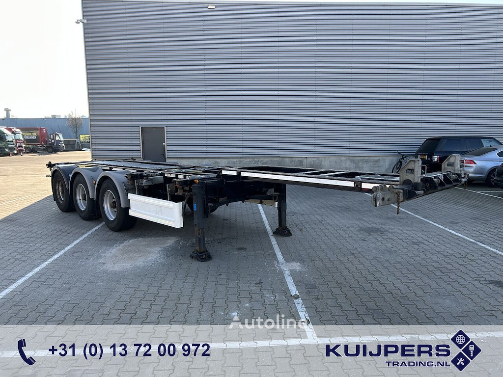 Renders Euro 800 / Multi Container Chassis poluprikolica za prevoz kontejnera