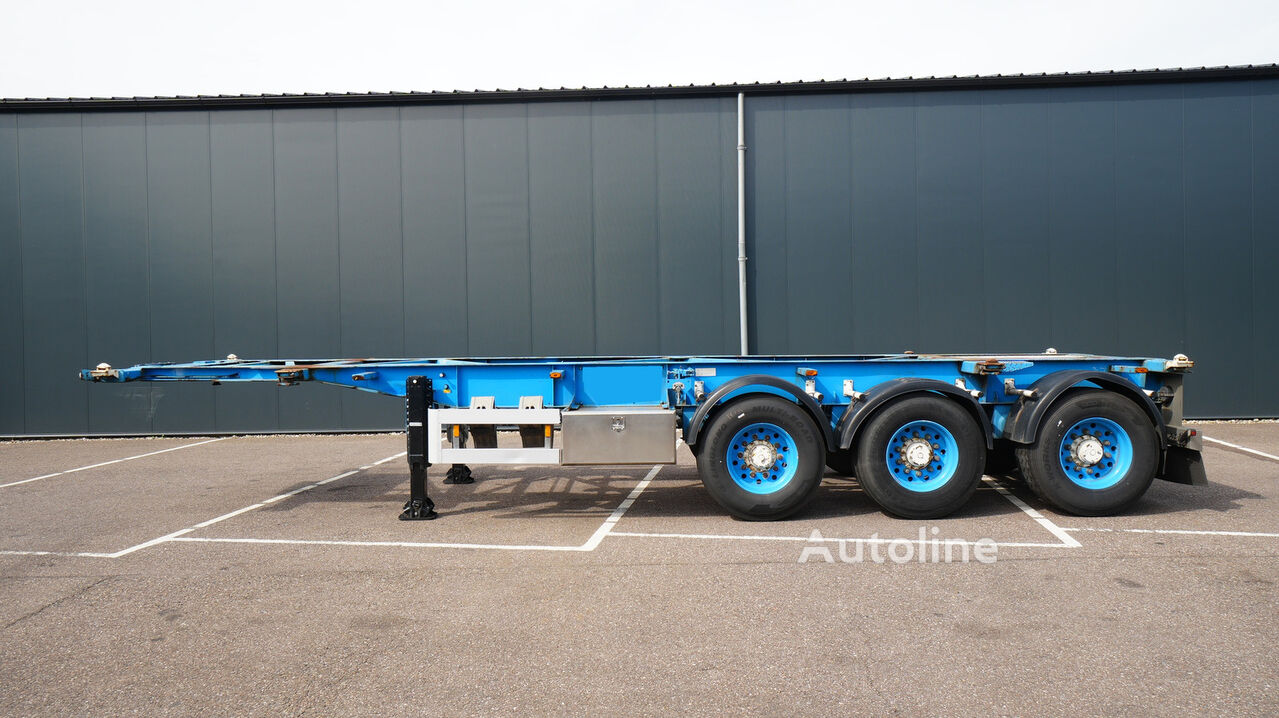 Van Hool 3 Axle container chassis 20/30ft poluprikolica za prevoz kontejnera
