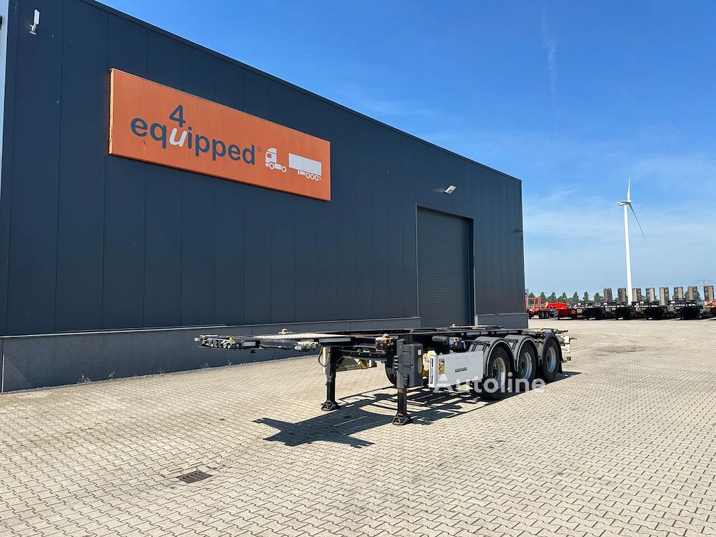LAG N/A 20FT/30FT ADR Chassis / BPW DRUM / ADR (EXII, EXII, FL, AT) poluprikolica za prevoz kontejnera