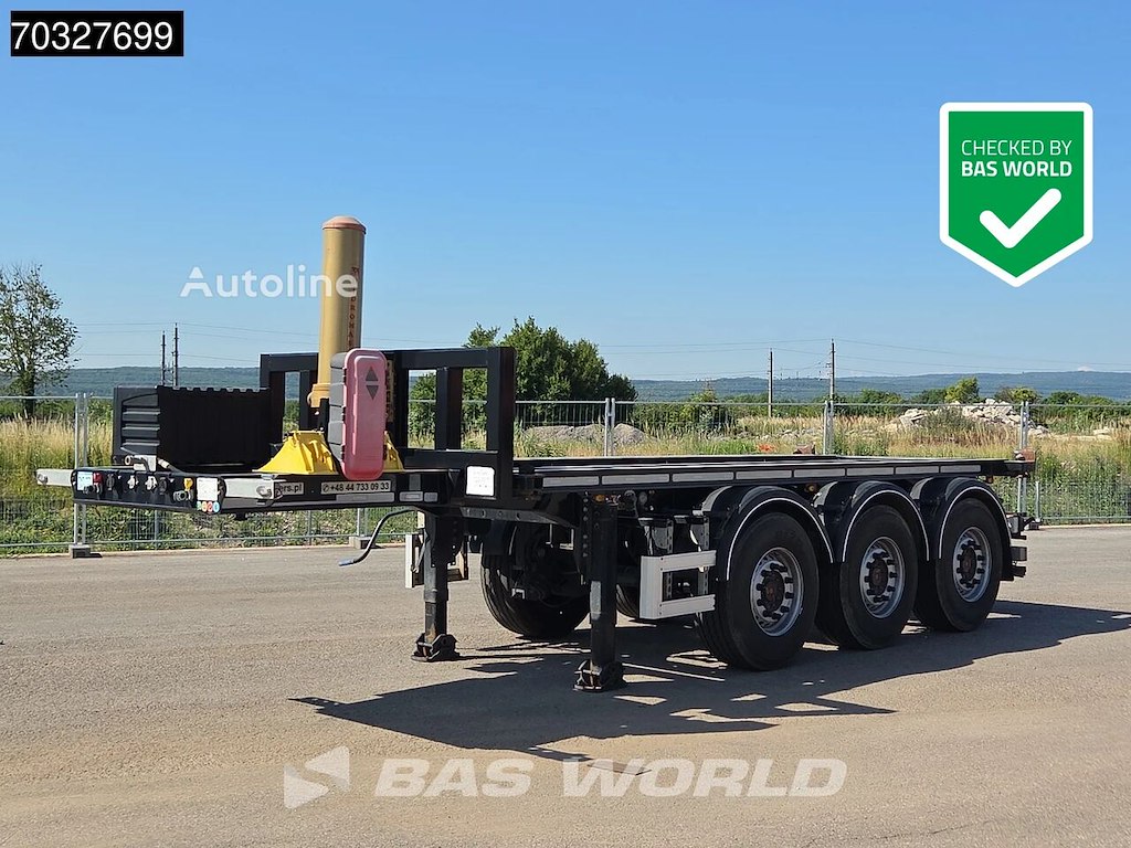 Özgül F 3 axles Tipping 2xLift Axle poluprikolica za prevoz kontejnera