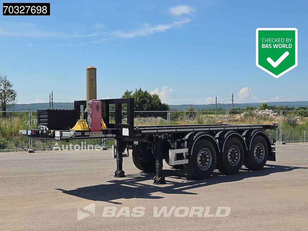 Özgül F 3 axles Tipping 2xLift Axle poluprikolica za prevoz kontejnera