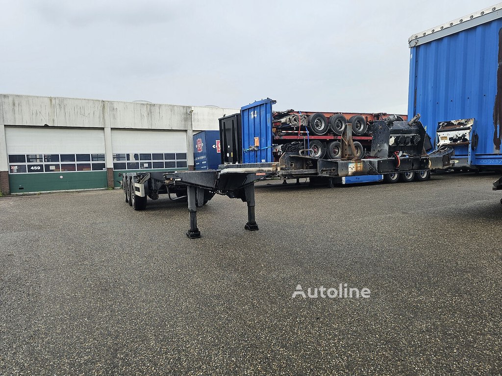 Pacton ET3- MULTI CHASSIS -ALL CONNECTIONS - 3 X EXTENDIBLE- DUTCH CHAS poluprikolica za prevoz kontejnera