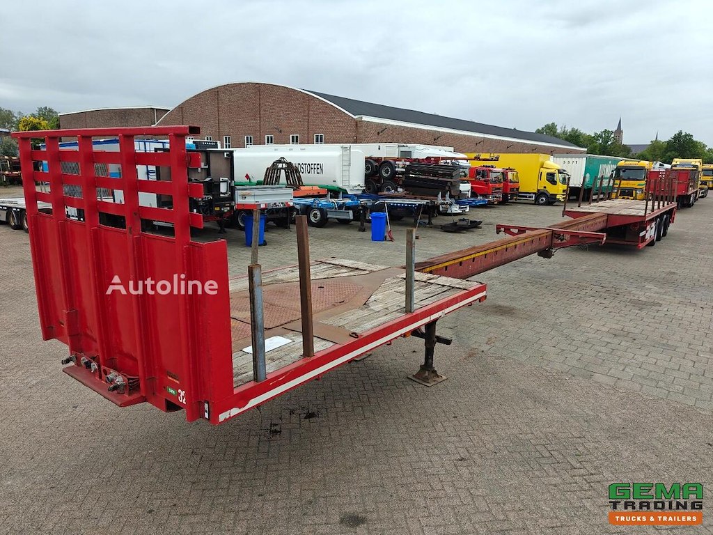 Broshuis 3 AOU 48 29.10m (Double) 15.4m Extendable - HH Floor - Steering poluprikolica platforma