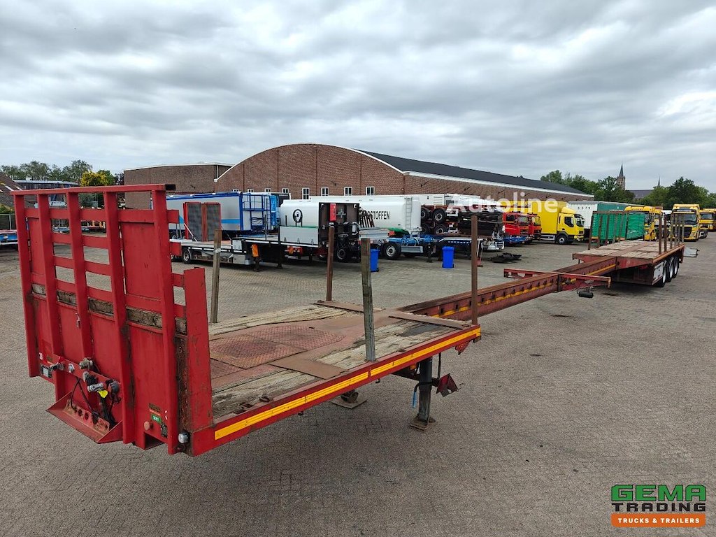 Broshuis 3 AOU-48 EU 29m (Double) Extendable 15.4m - Steering Axles (Remo poluprikolica platforma