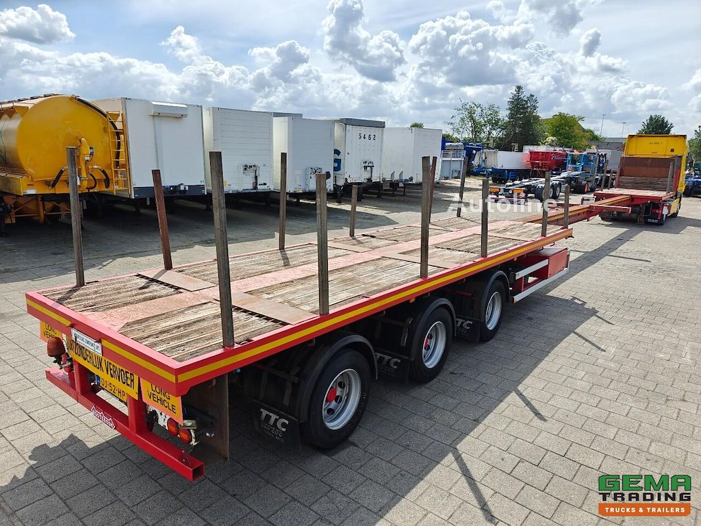 Nooteboom OVB-48-03V 29.10m (Double) 15.40m Extendable - 3 Steering Axles poluprikolica platforma