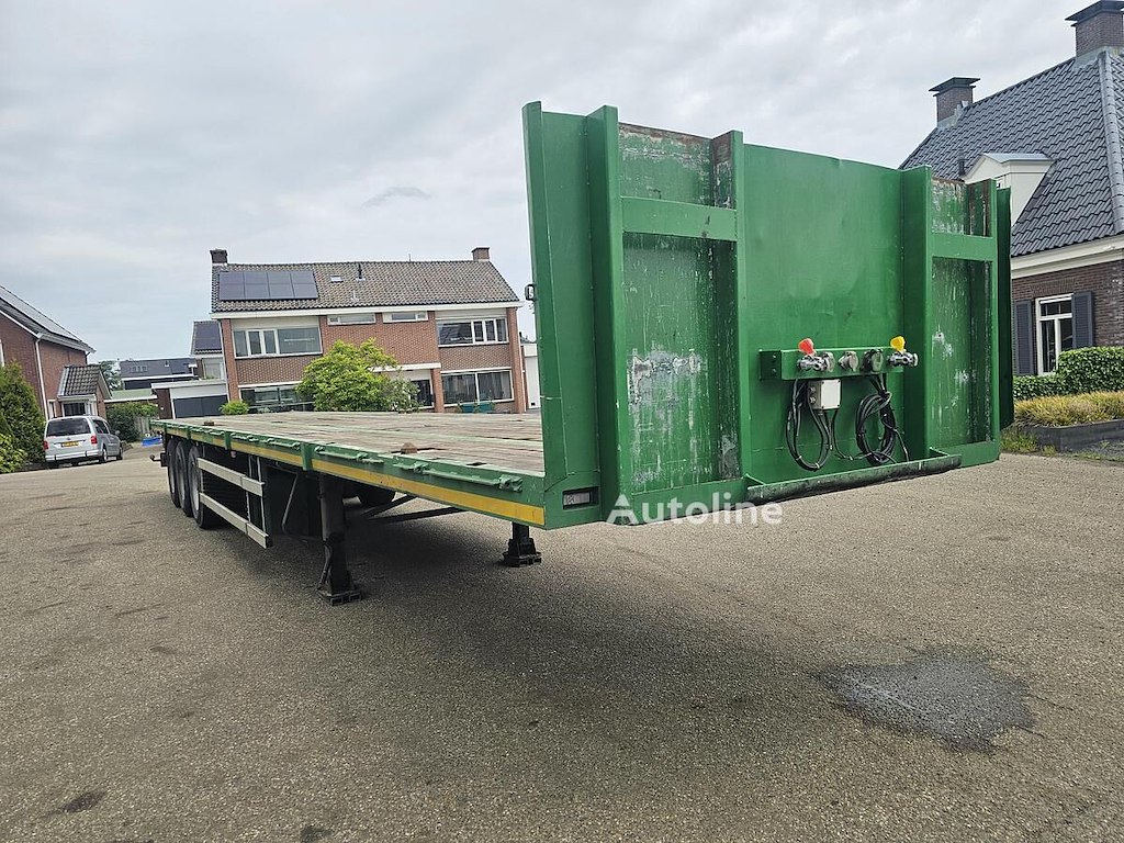 Draco TXS 339. HEAVY DUTY FLATBED- CONTAINER LOCKS- BPW DRUM . poluprikolica platforma