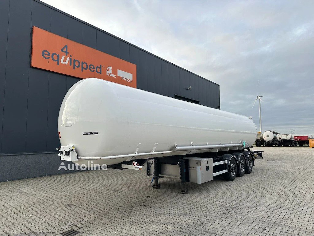 Tank FLUID LPG GAS TANKTRAILER / 50.100L / P28BH / Propane / Butan / poluprikolica cisterna za gas