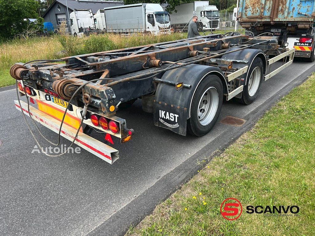 20 ton wirehejs - 6 - 7,0 mtr containere prikolica za kontejnere