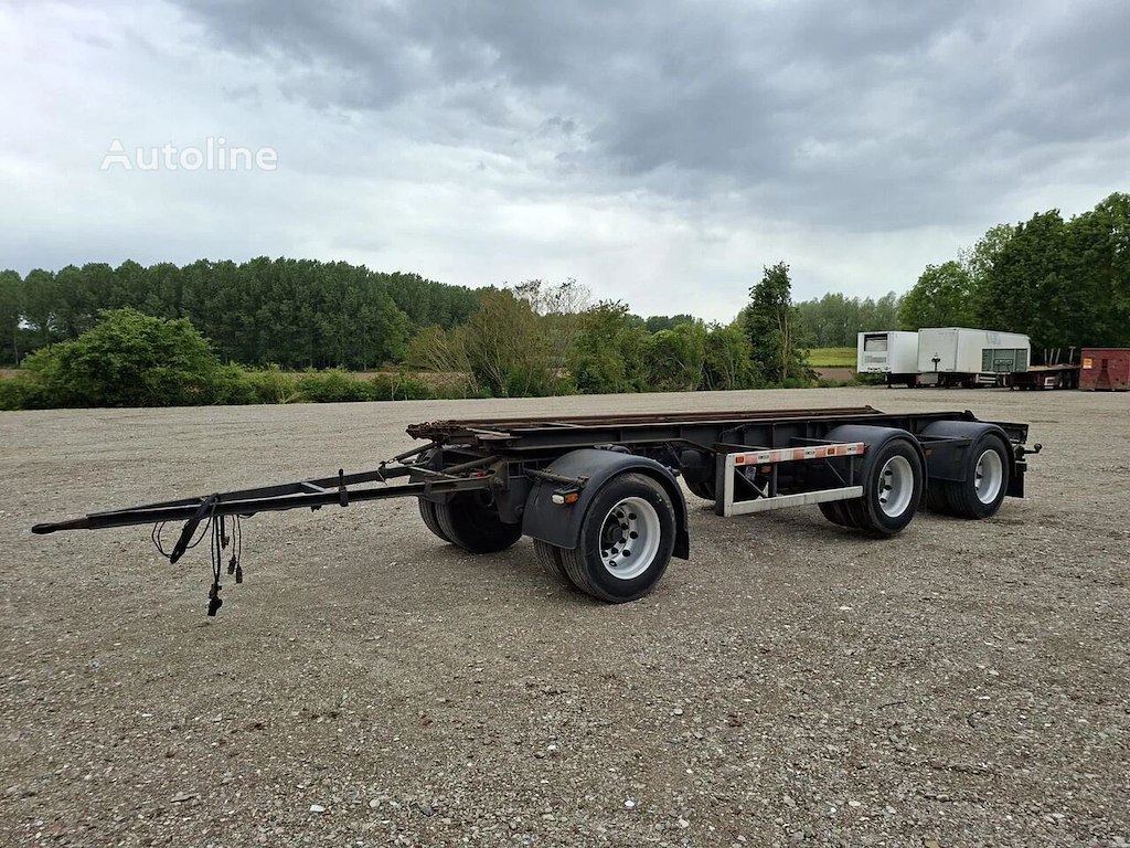 GS Meppel 30 ton | wide spride |alcoa | APK | pen 50 | container aanhanger prikolica za kontejnere