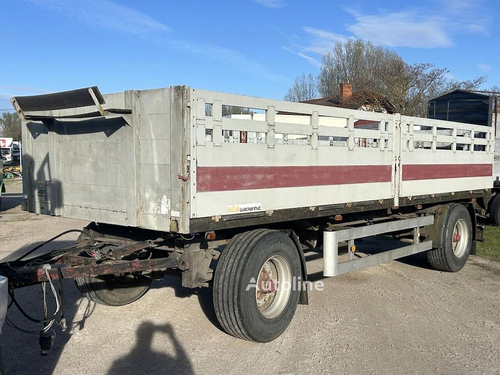 Wackenhut AB 18 L pótkocsi 1 100 000 Ft + ÁFA Bruttó: 1 397 000 Ft prikolica sa ravnom platformom