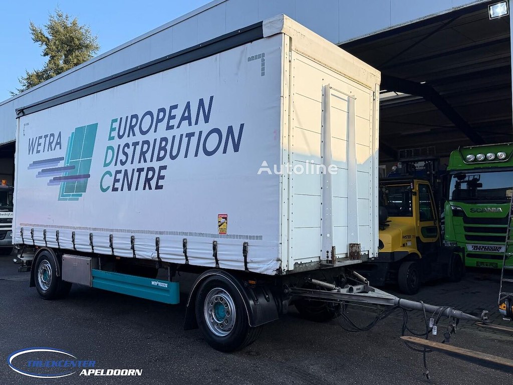 WEB Trailer PRASQ 18 SYS BPW axles, Galvanized prikolica sa kliznom ceradom
