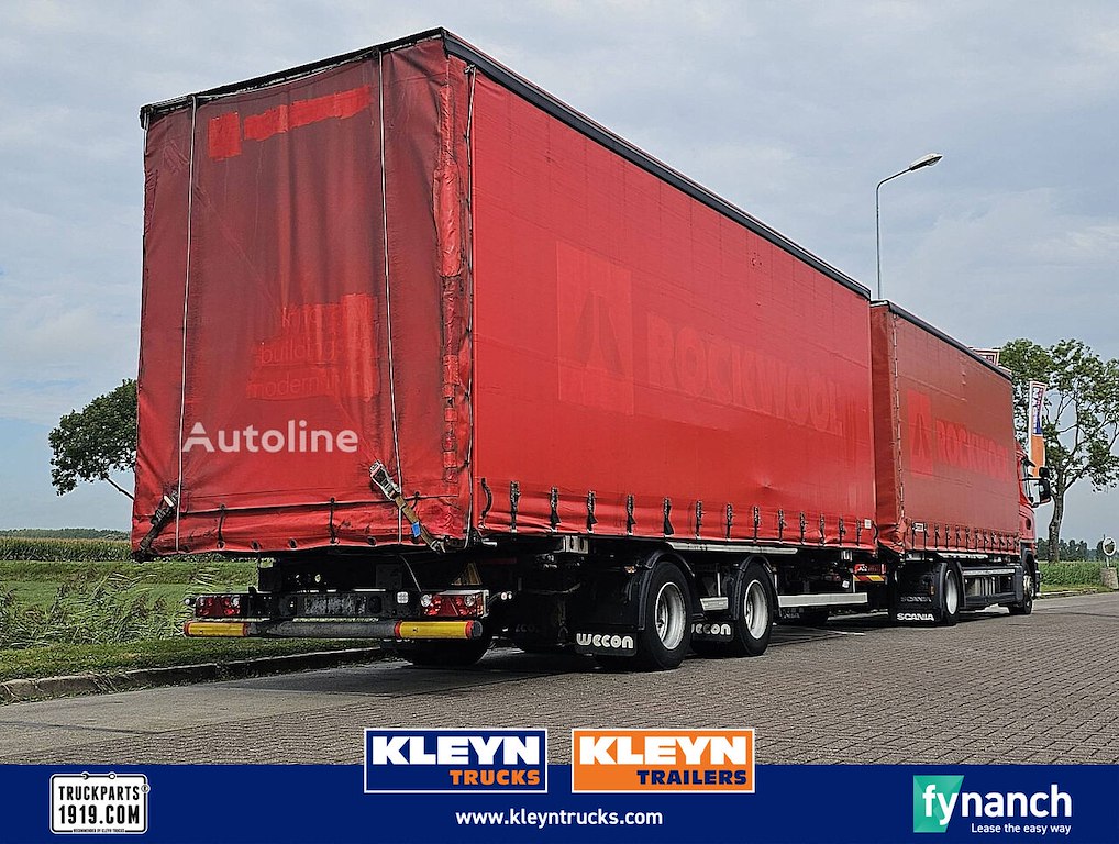Wecon AZ220 TANDEM BDF+BOX prikolica sa kliznom ceradom