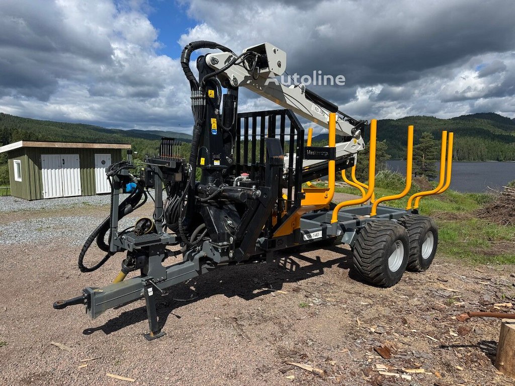 Prodaje se Timber Trailer TR-140 - Lastebærer šumarsku prikolicu na aukciji