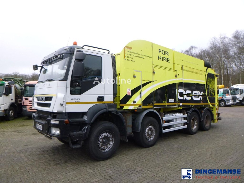 IVECO Trakker 450 8x4 MTS vacuum excavator / Saugbagger autofekalac