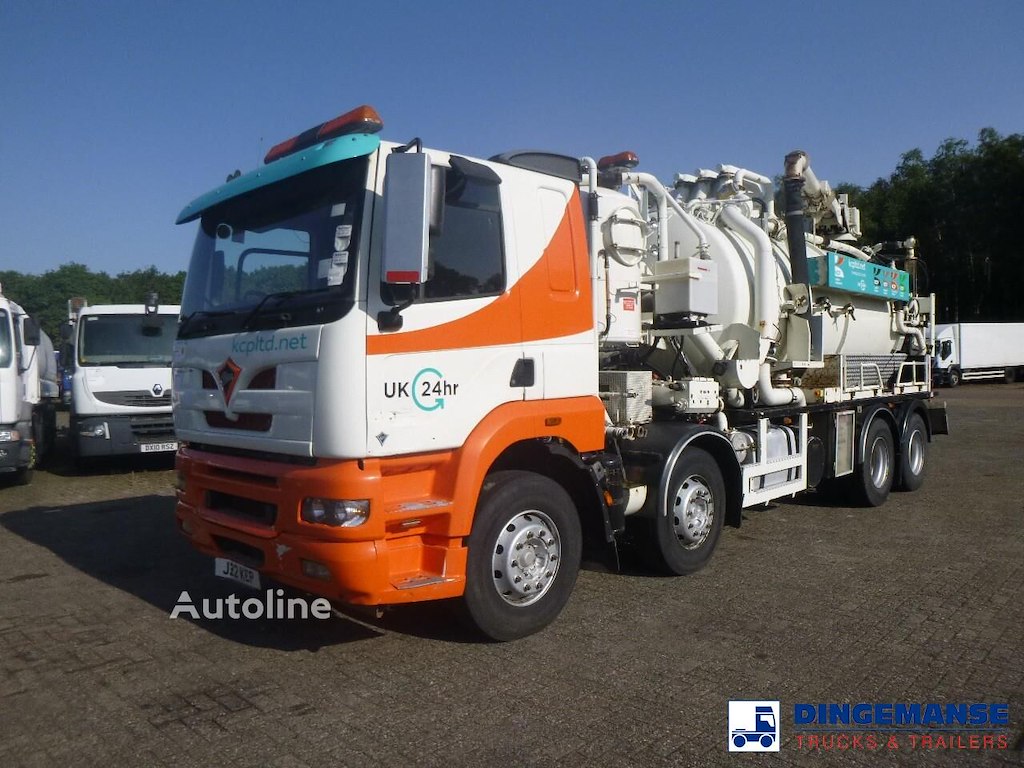 Foden S108R 8x4 RHD Huwer vacuum tank 15.5 m3 autofekalac