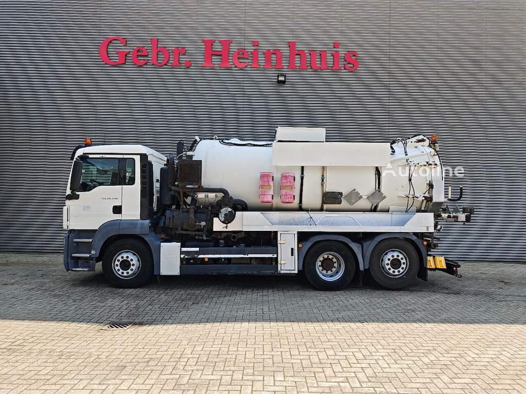 MAN TGS 26.440 6x2 Kroll K1.0-13.0/32 ESP 13.000 Liter! autofekalac