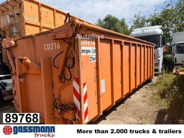Andere Abrollcontainer mit hydr. Deckel ca. 27m³ multilift kontejner