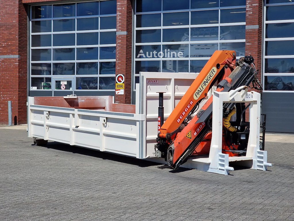 Palfinger PK9501 Crane / Grua / Kran - Stift container - karoserija kipera