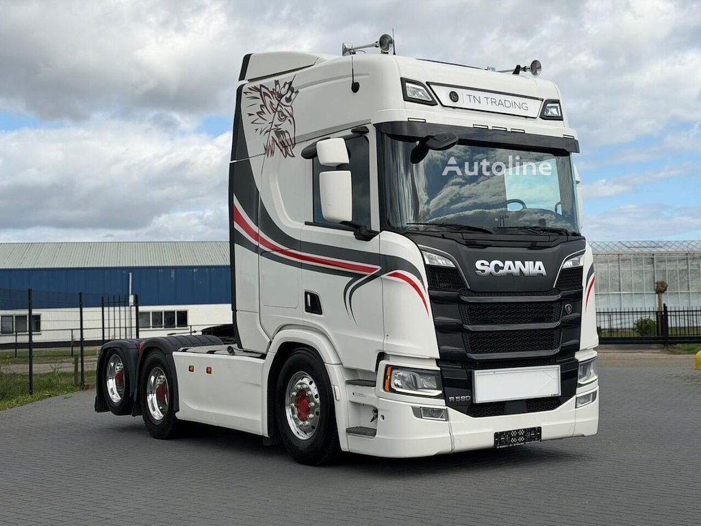 Scania R580 V8 NGS BOOGIE, KING OF THE ROAD, FULL AIR, RETARDER, 3.15WB tegljač