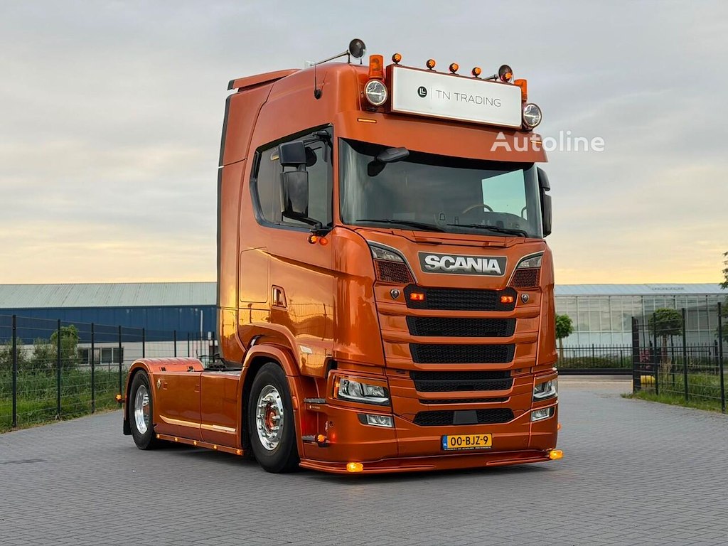 Scania S520 FULL AIR, RETARDER, ALCOA, LEATHER SEATS, ABSOLUTE TOP COND tegljač