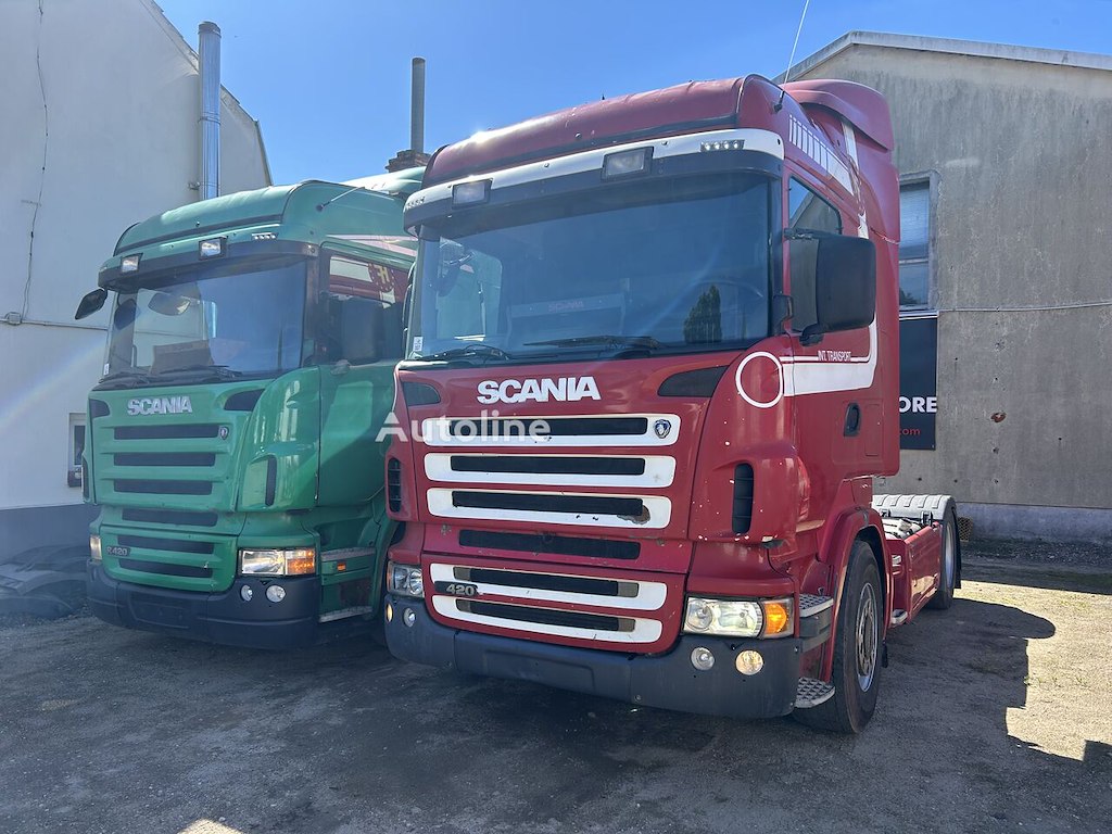 Scania R420 , manual gearbox , Retarder tegljač