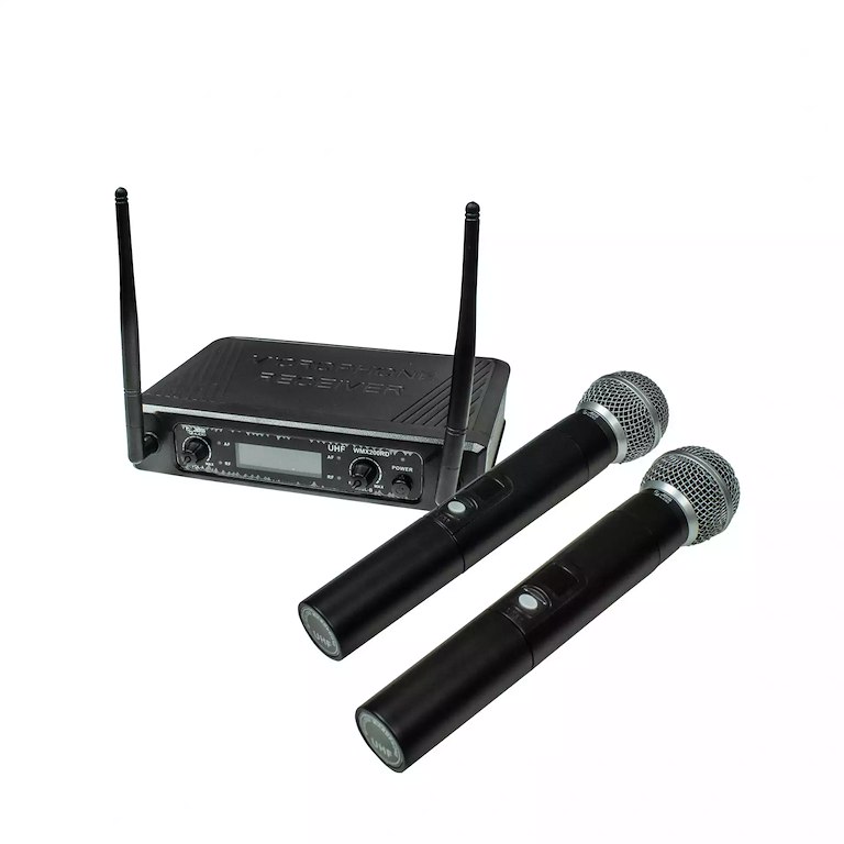 JBS AUDIO WMX-260 626.300/656.300 MHz Twin H-hel