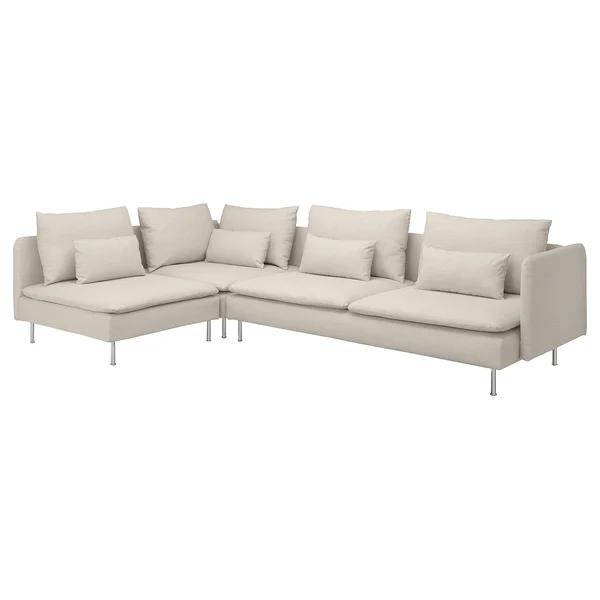 Ugaona sofa, 4-sed