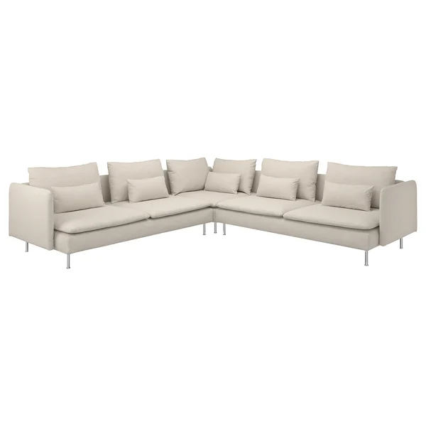 Ugaona sofa, 6-sed