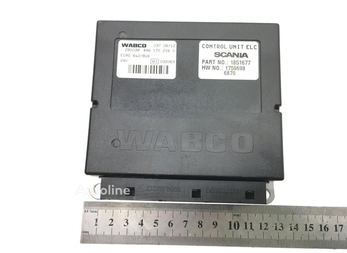 Unitate de Control ELC SCANIA 1851677 1759698 24V 1759696 upravljačka jedinica za WABCO ECAS 6×2/BUS kamiona