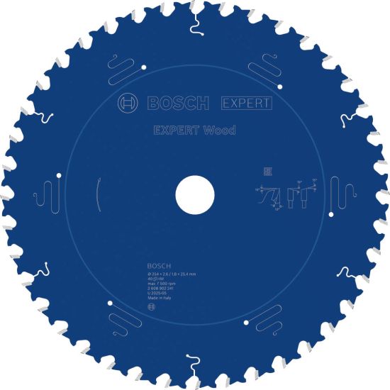 Bosch EXPERT Wood list kružne testere 254x26/18x254 mm T40 (2608902241)