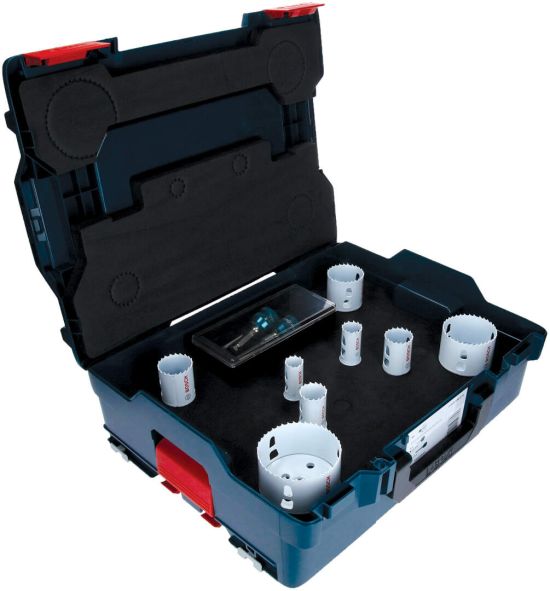 Bosch Professional 11-delni set testera za otvore Wood&Metal , 22-83 mm u L-Boxx koferu (2608594271)
