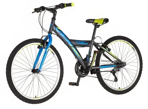 Dečija bicikla Venssini Junior Parma 24/V-brake kontra/18 brzina/plavo siva