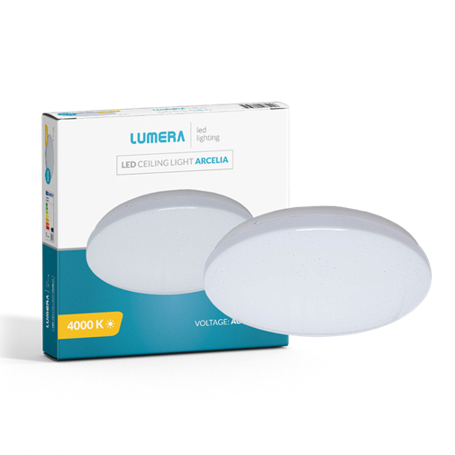 LED PLAFONJERA LUMERA 18W, 4000K, 35CM, ZVEZDANO NEBO