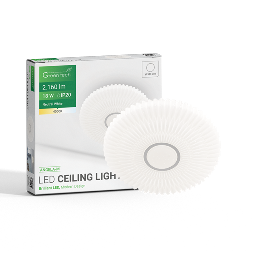 LED PLAFONJERA 18W 4000K 33CM GREEN TECH