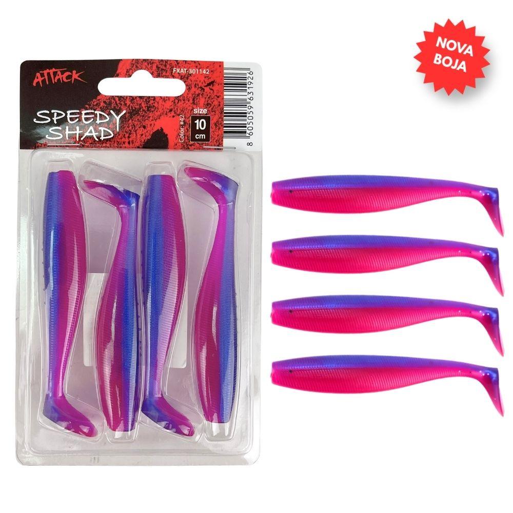 ATTACK SPEEDY SHAD 10cm 4 kom. #42