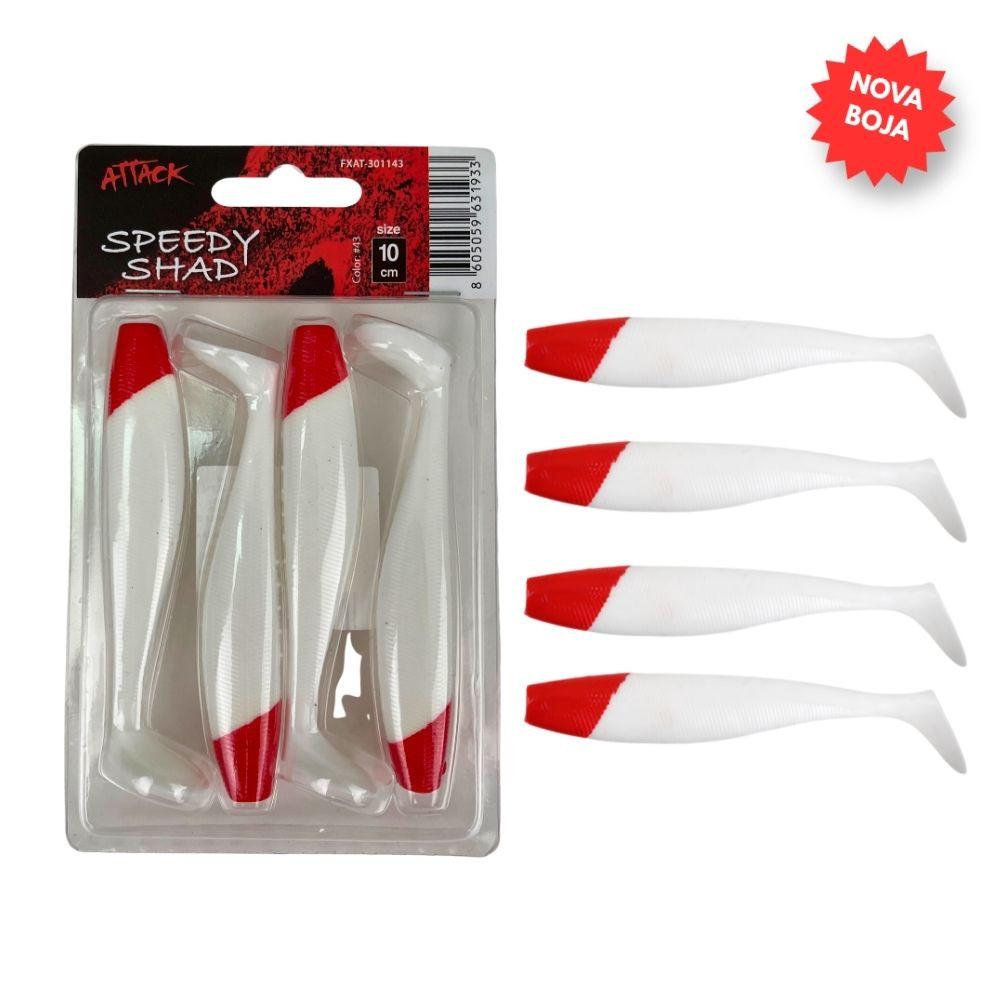 ATTACK SPEEDY SHAD 10cm 4 kom. #43