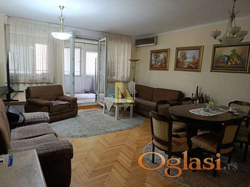Izdaje se komforan trosoban stan u centru Novog Sada – 73 m², Železnička ulica