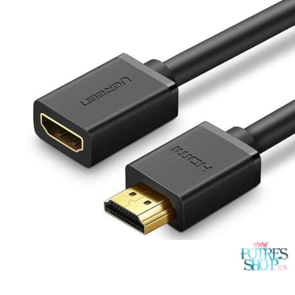 UGREEN HDMI PRODUZNI KABAL SA MUSKOG NA ZENSKI 2M 10142