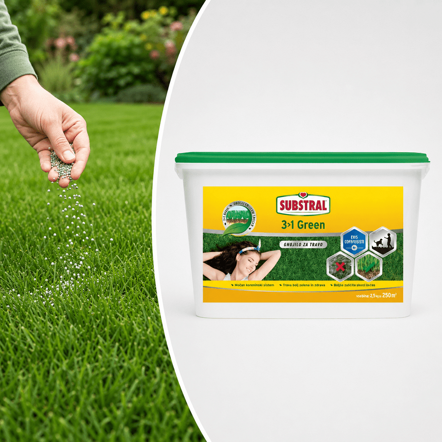 Substral đubrivo za travu 3u1 Green 5 kg