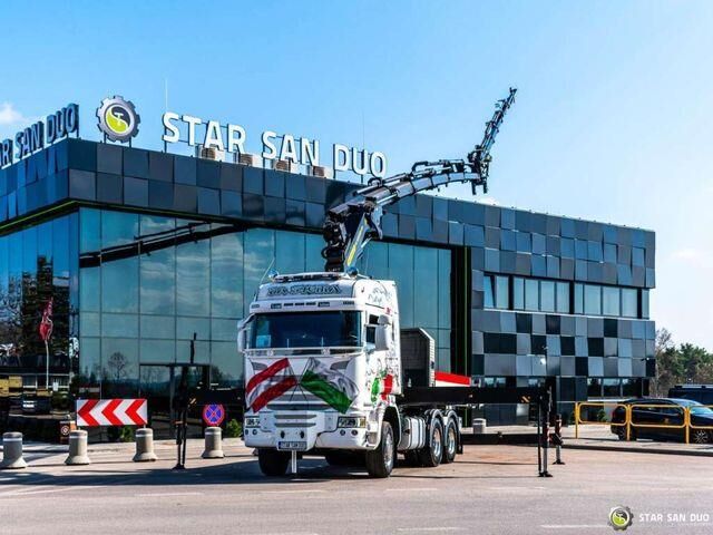 Scania R450 6x4 PALFINGER PK 53002 SH Crane Fly Jib 5t tegljač