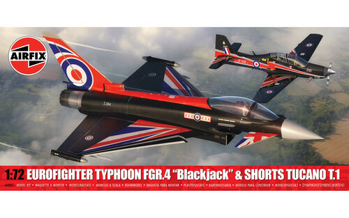 NEW! Airfix 40003 Eurofighter Typhoon FGR.4 (Blackjack) + Shorts Tucano T.1 (Twin Pack)