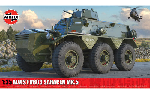 NEW! Airfix 1385 Alvis FV603 Saracen Mk.5
