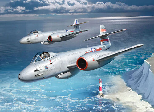 NEW! Revell 03750 Gloster Meteor F.8