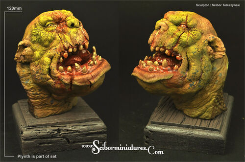 Scibor Monstrous Miniatures BUST0014 Orc Bust