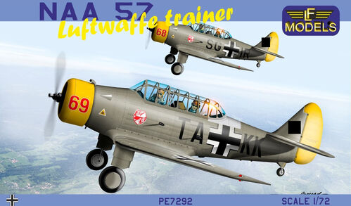 LF Models PE7292 North American NAA 57 P-2 - Luftwaffe Trainer