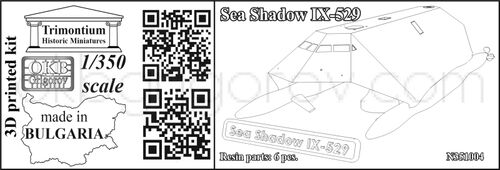 NEW! OKB Grigorov N351004 USS Sea Shadow IX-529 (3D-Printed)