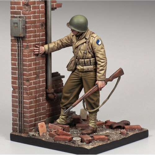 NEW! Royal Model di R. Reale 1164 US WWII Soldier Silent Watch without Base (1 Figure / 3D-Printed)