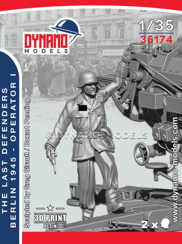 Dynamo-Models 35174 The Last Defenders Berlin 1945 - Operator No.1 (1 Figure / 3D-Printed)