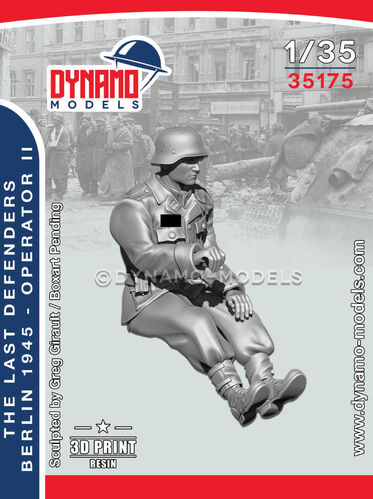 Dynamo-Models 35175 The Last Defenders Berlin 1945 - Operator No.2 (1 Figure / 3D-Printed)
