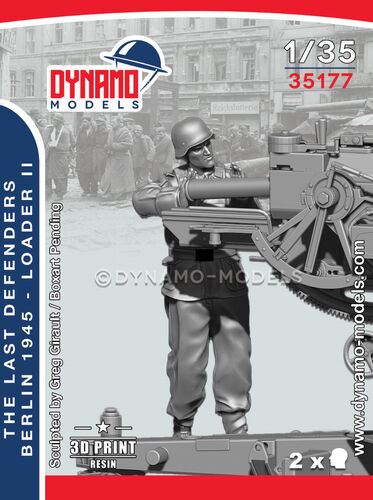 Dynamo-Models 35177 The Last Defenders Berlin 1945 - Loader No.2 (1 Figure / 3D-Printed)